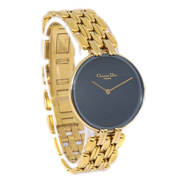 Dior | Accessories | Christian Dior Bagheera Black Moon Watch 26mm 6948 ...